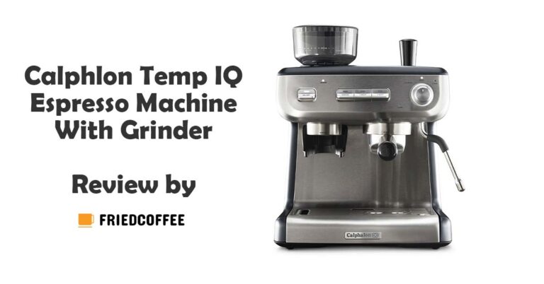 Calphalon Temp IQ Espresso Machine With Grinder [Review] - Friedcoffee